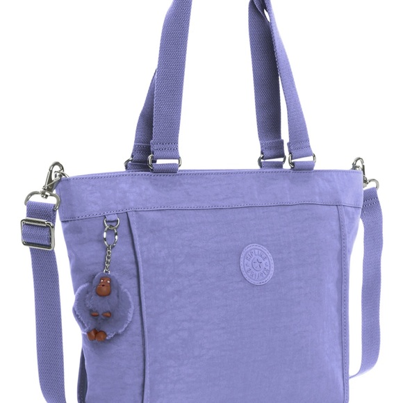 Kipling | Bags | Kipling Shopper Small Tote Bag Purple | Poshmark